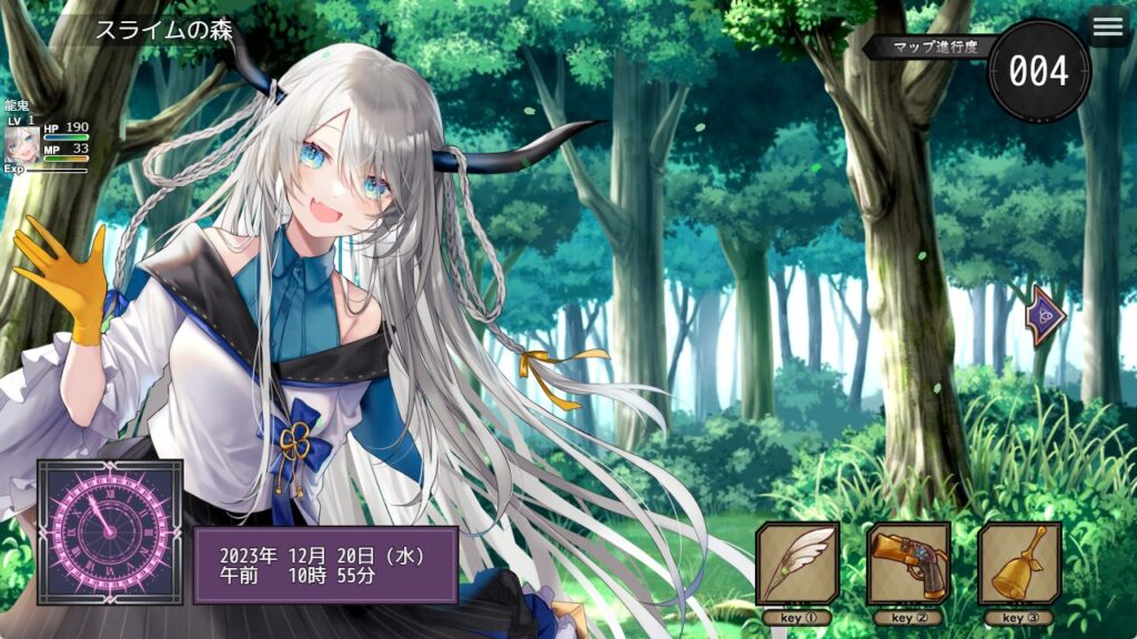 サクサク戦闘特化のハクスラが楽しめるRPGツクールMZ製の同人ゲーム「Abyss Rebirth」の紹介 - まったり自作ゲーム制作の館